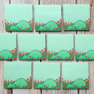 Sleeping Dragon Post-it Notes, Dungeons and Dragons Sticky Notes, D&D ...