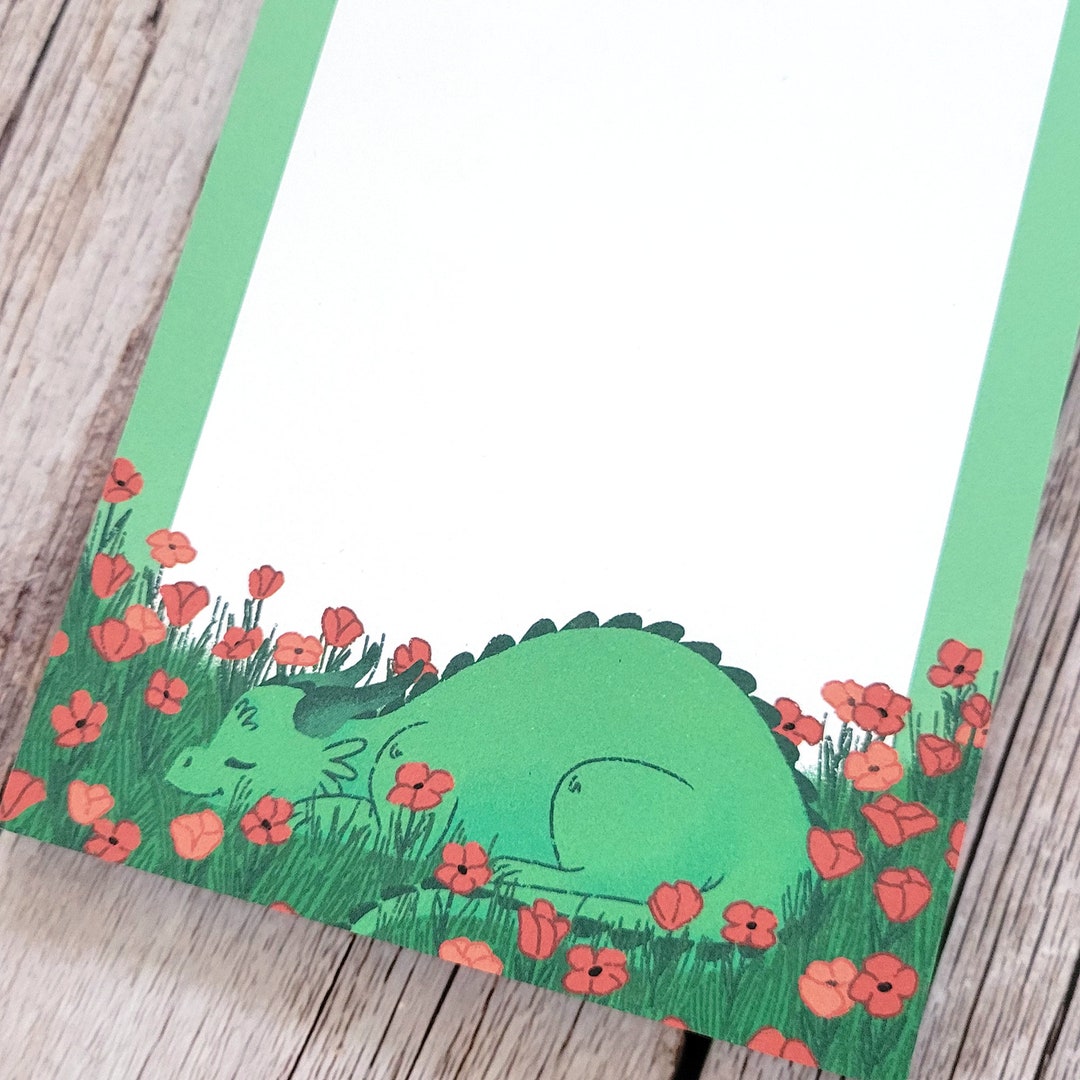 Fumble Sale Bigger Dragon Notepad Dungeons and Dragons - Etsy