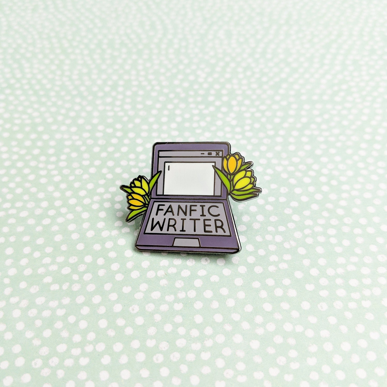 Fanfic Writer Pin Fandom Enamel Pin Anime Enamel Pin Fanfic - Etsy