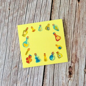 Potions Post-it Notes, Dungeons and Dragons Sticky Notes, D&D ...