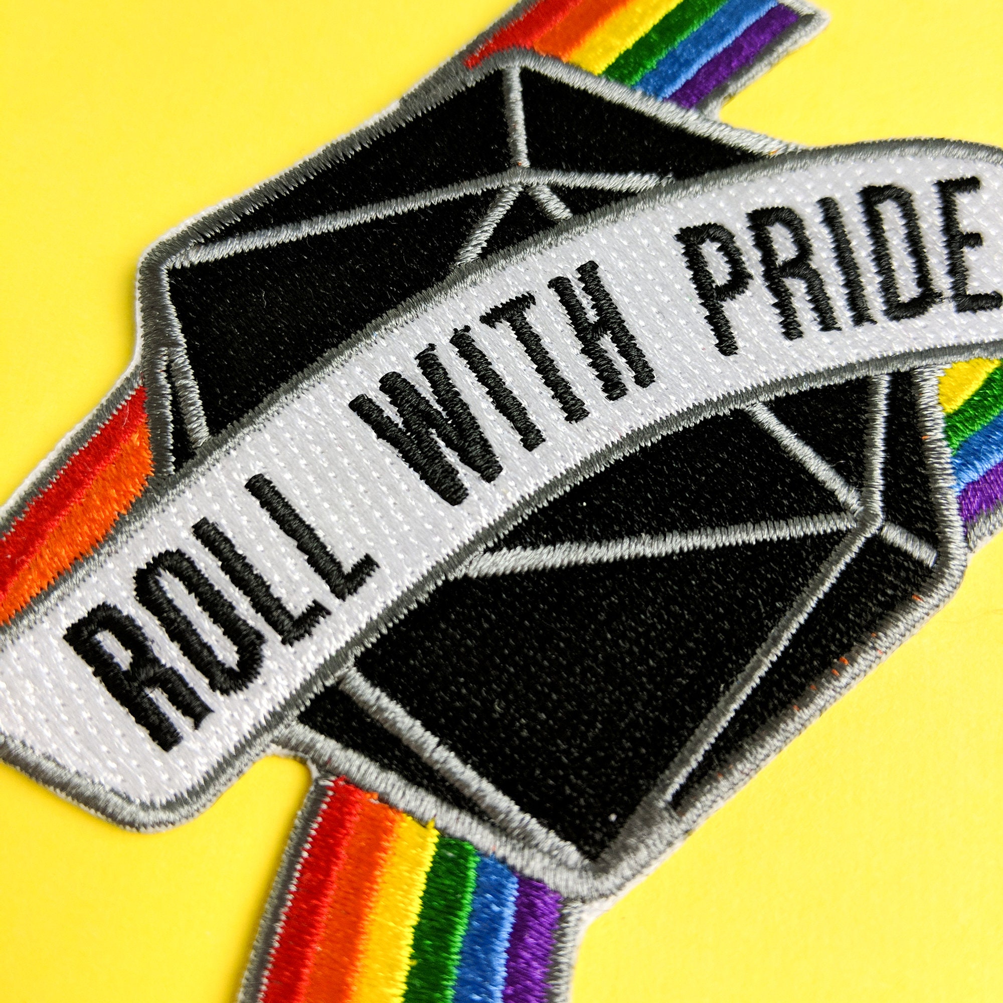 Roll With Pride Patch Dungeons and Dragons Patch Gaymer | Etsy