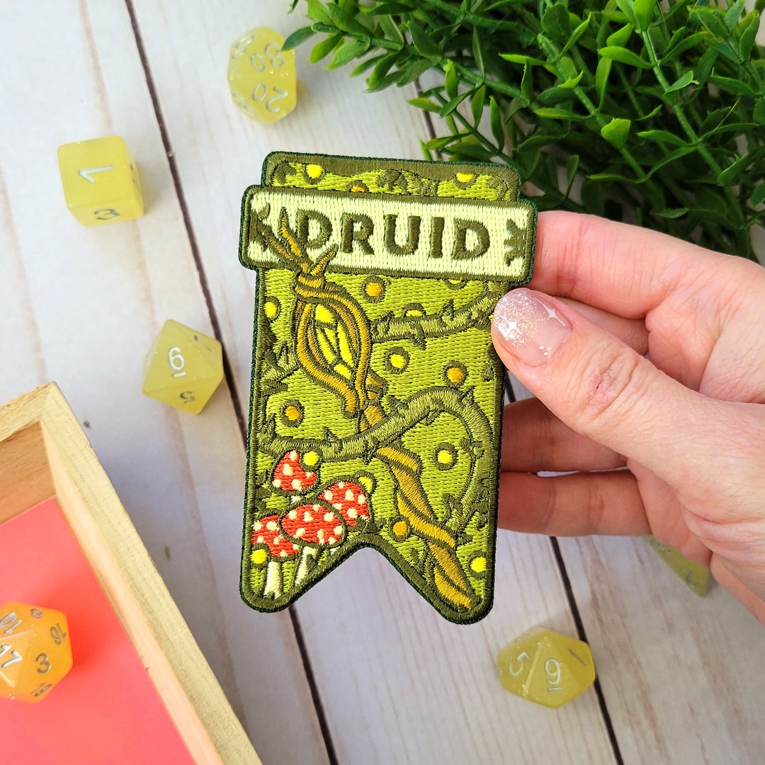 Druid Banner Patch Dungeons and Dragons Patch Dnd Patch - Etsy