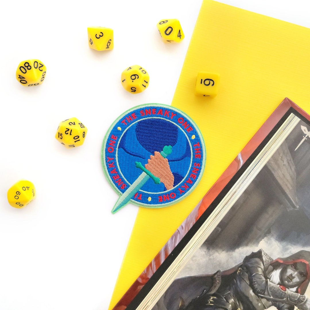 The Sneaky One Role Patch, Dungeons and Dragons Patch, D&D Rogue Patch ...