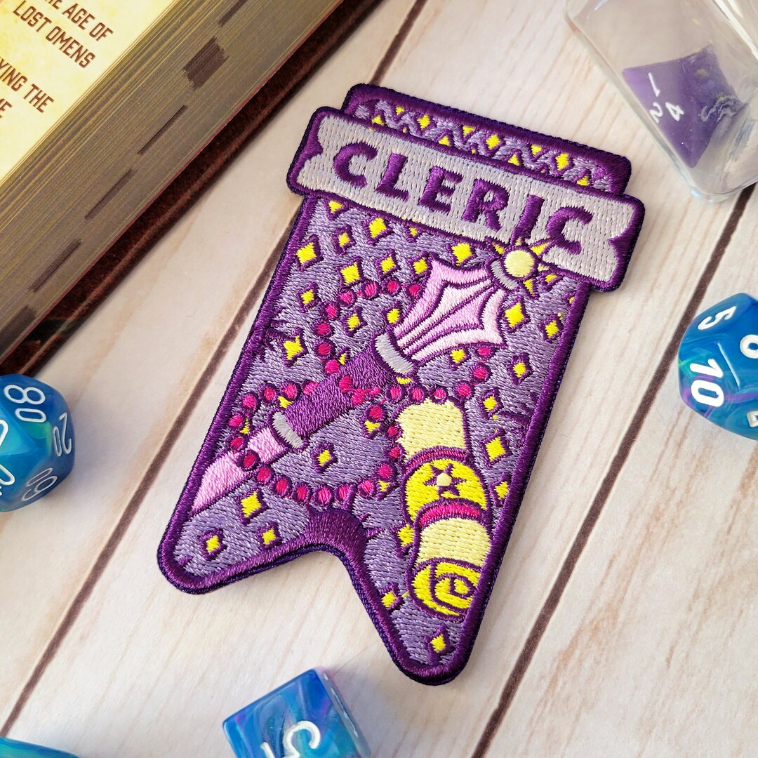 Cleric Banner Patch Dungeons and Dragons Patch Dnd Patch - Etsy