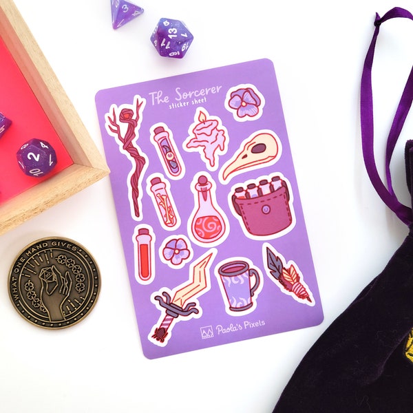 Dungeons and Dragons Class Stickers - Etsy