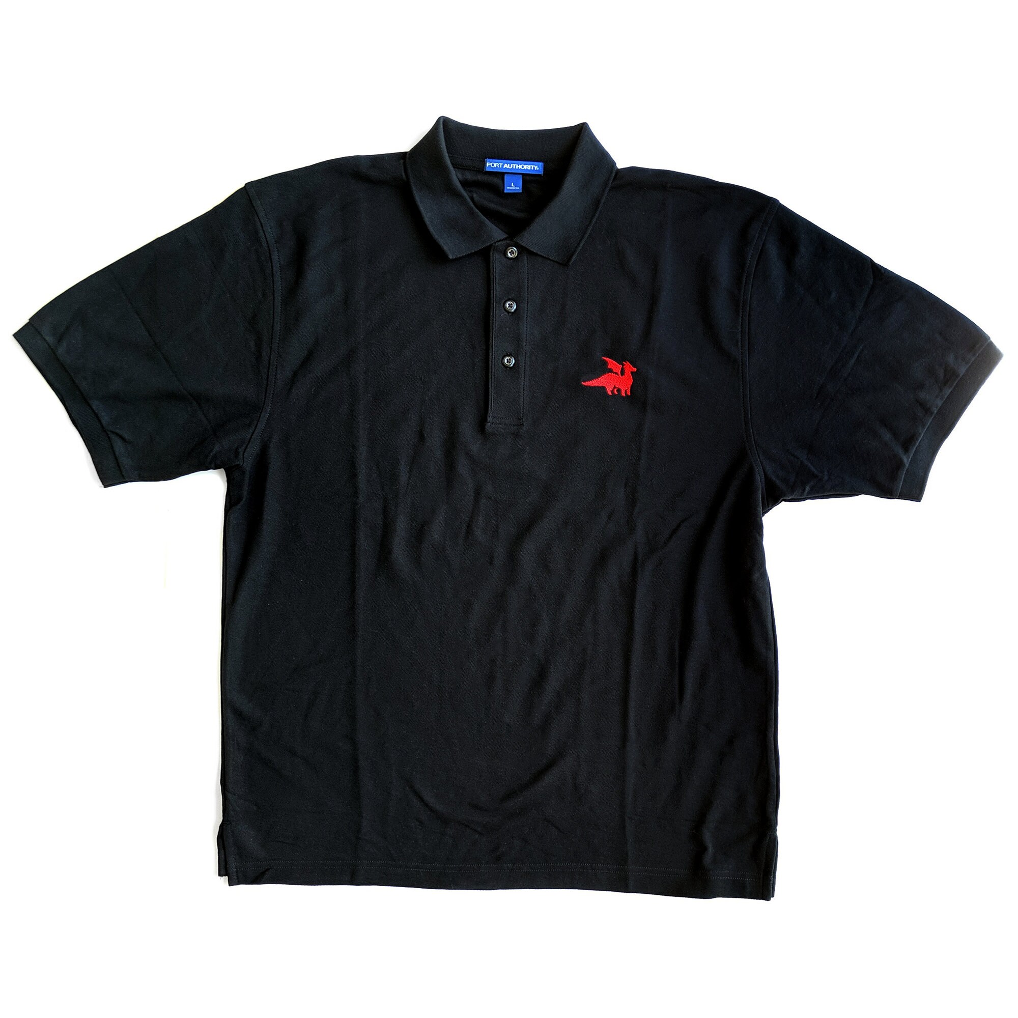 Red Dragon Premium Polo Dnd Polo Dungeons and Dragons Polo - Etsy