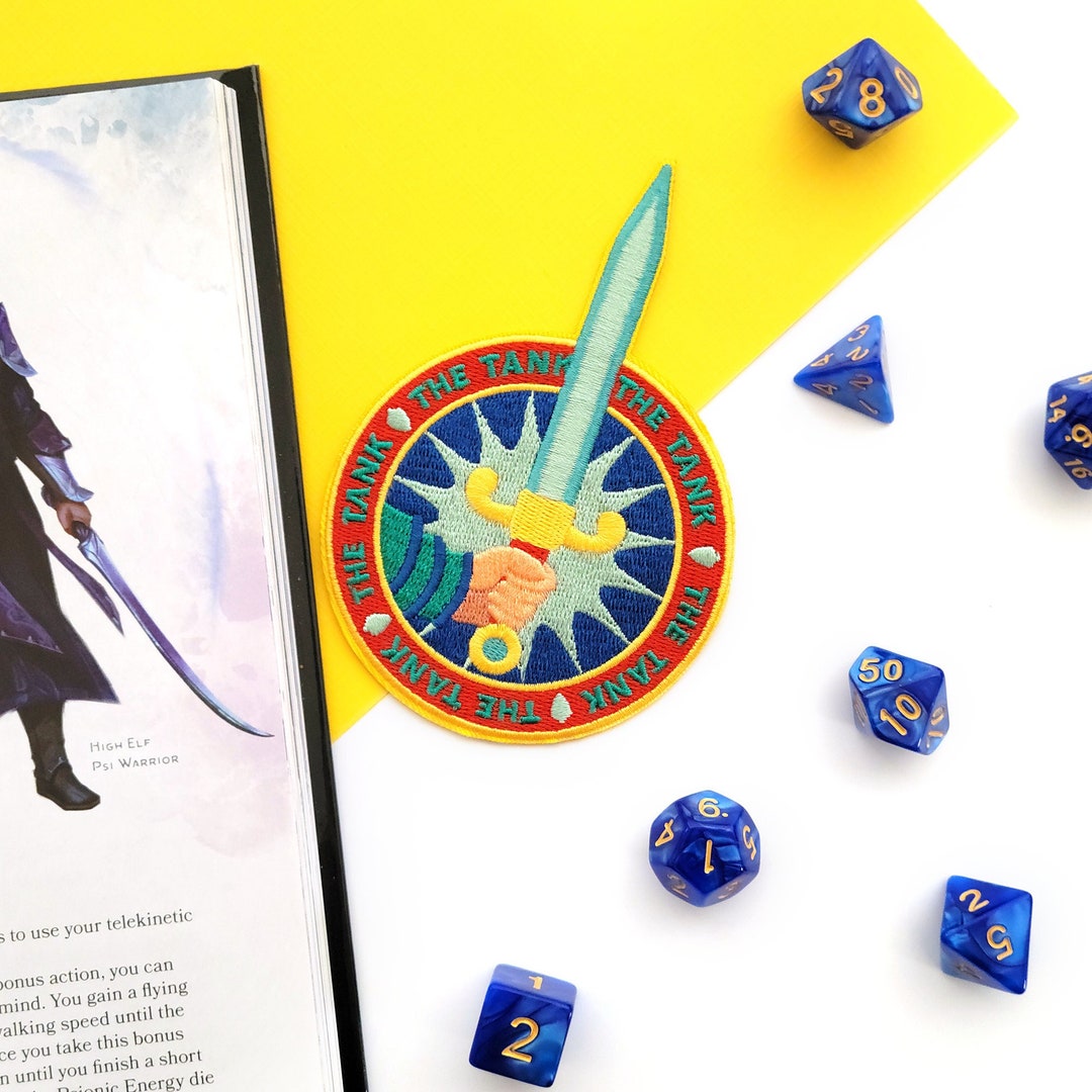 The Tank Role Patch, Dungeons and Dragons Patch, D&D Paladin Patch ...