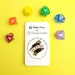 Roll With Pride Dungeons and Dragons Pin, Gaymer Dnd Enamel Pin, D20 ...