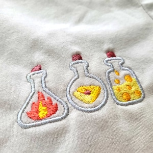 Alchemical Potions Embroidered Unisex Shirt, Dungeons and Dragons Shirt ...