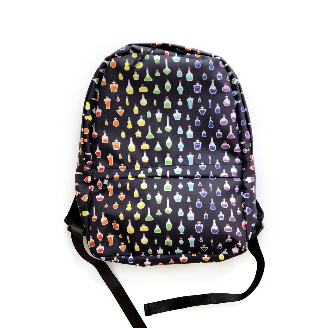 Rainbow Potions Backpack, Dungeons and Dragons Backpack, Geeky Bag - Etsy