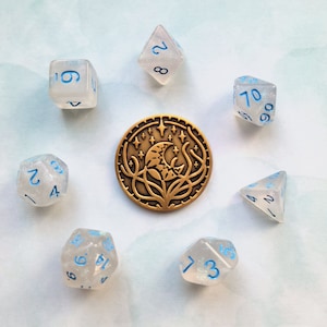 Sun and Moon Coin, Dungeons and Dragons Coin, Dnd Coin, D2 Coin - Etsy