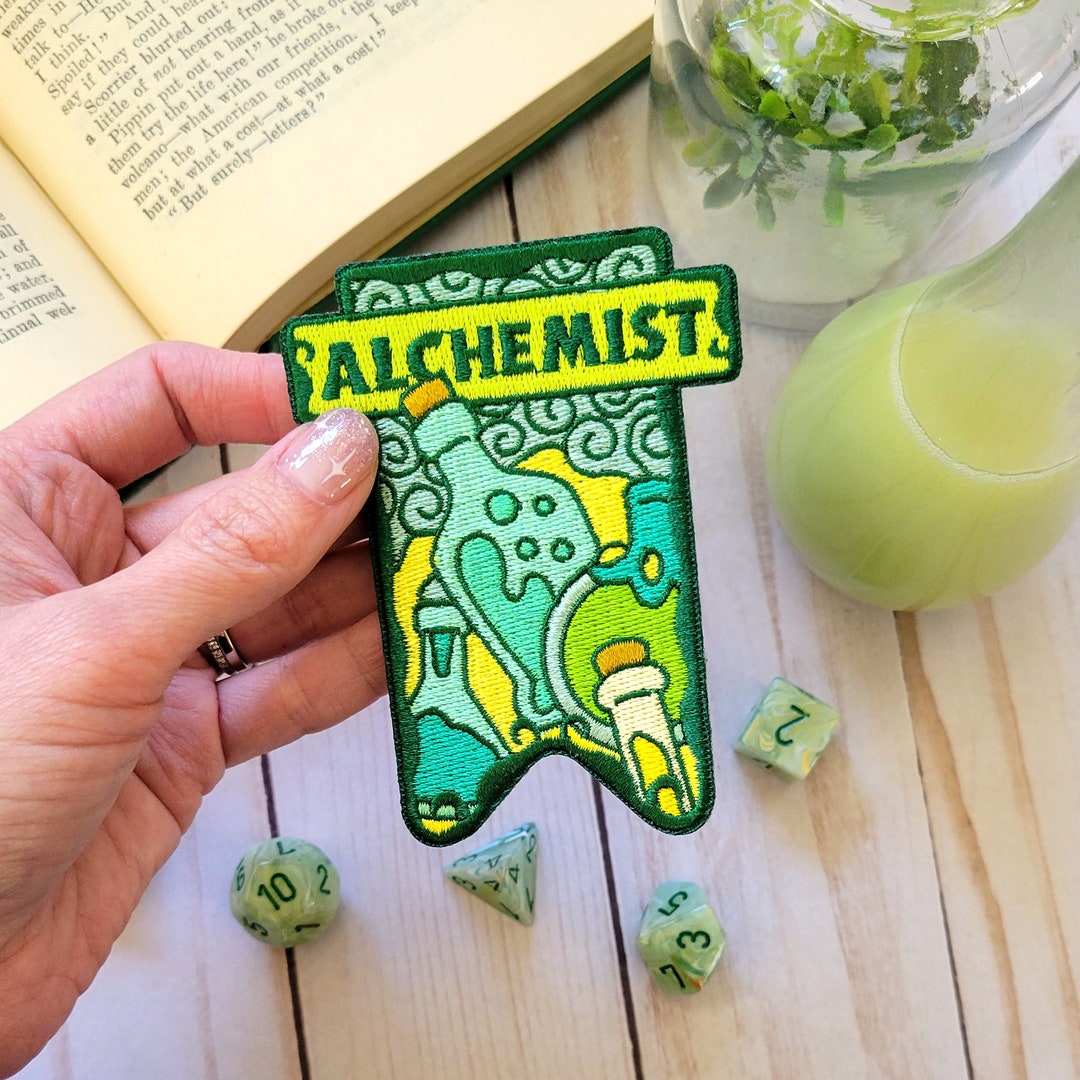 Alchemist Banner Embroidered Patch: D&D, Pathfinder RPG - Etsy