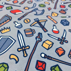 Tabletop Items Men's Joggers, Dungeons and Dragons Lounge Pants - Etsy