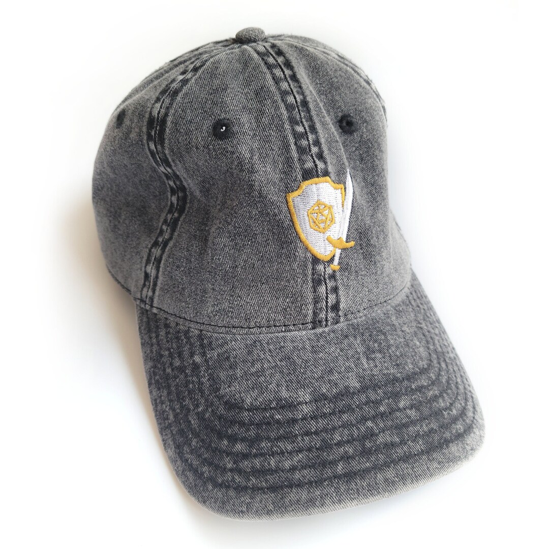 Sword and Shield Cap, Dungeons and Dragons Hat - Etsy