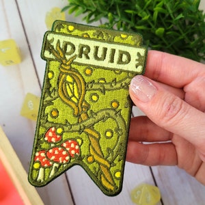 Druid Banner Patch Dungeons and Dragons Patch Dnd Patch - Etsy