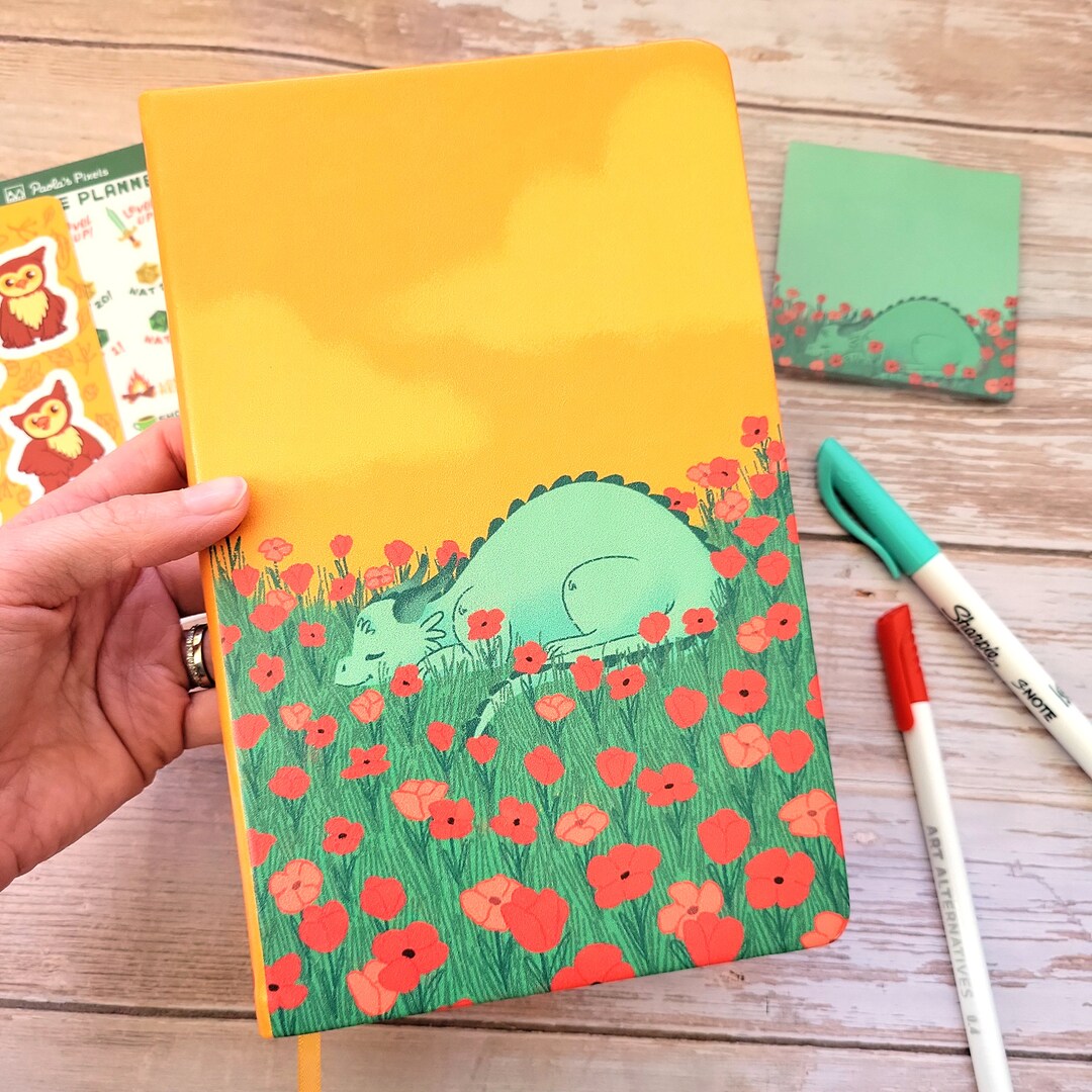 Dragon Dot Grid Journal - Dotted Paper Notebook - Dungeons and Dragons ...