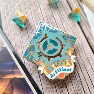 Artificer Infusion Tracker Enamel Pin, Dungeons and Dragons Pin, Dnd ...