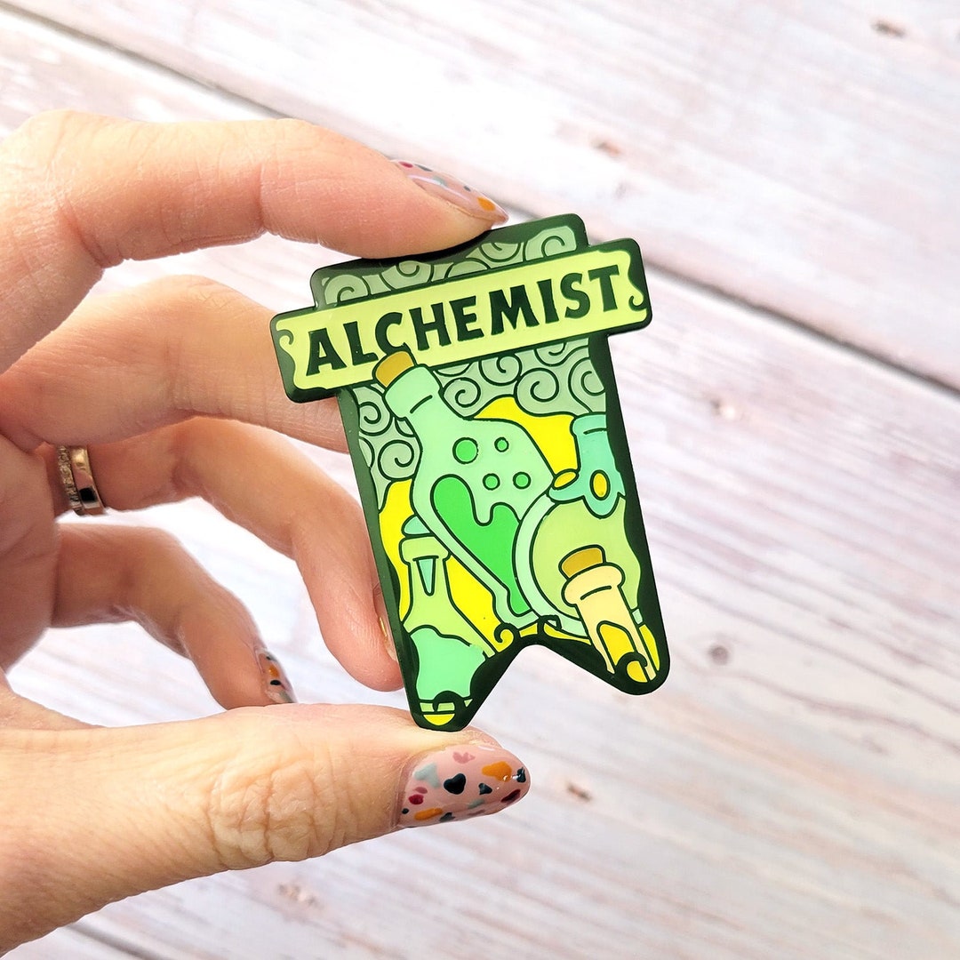 Seconds Sale! Alchemist Banner Enamel Pin - Etsy