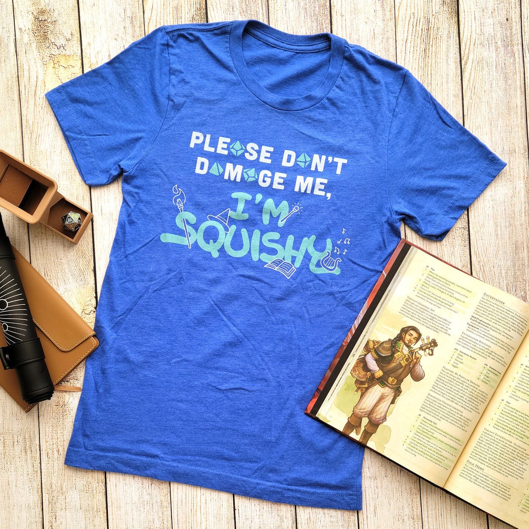 I'm Squishy Shirt - Dungeons and Dragons Shirt - Wizard D&D Shirt - Etsy