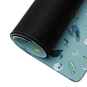 Necromancer Desk Mat, Dungeons and Dragons Desk Mat, Gift for Gamers ...