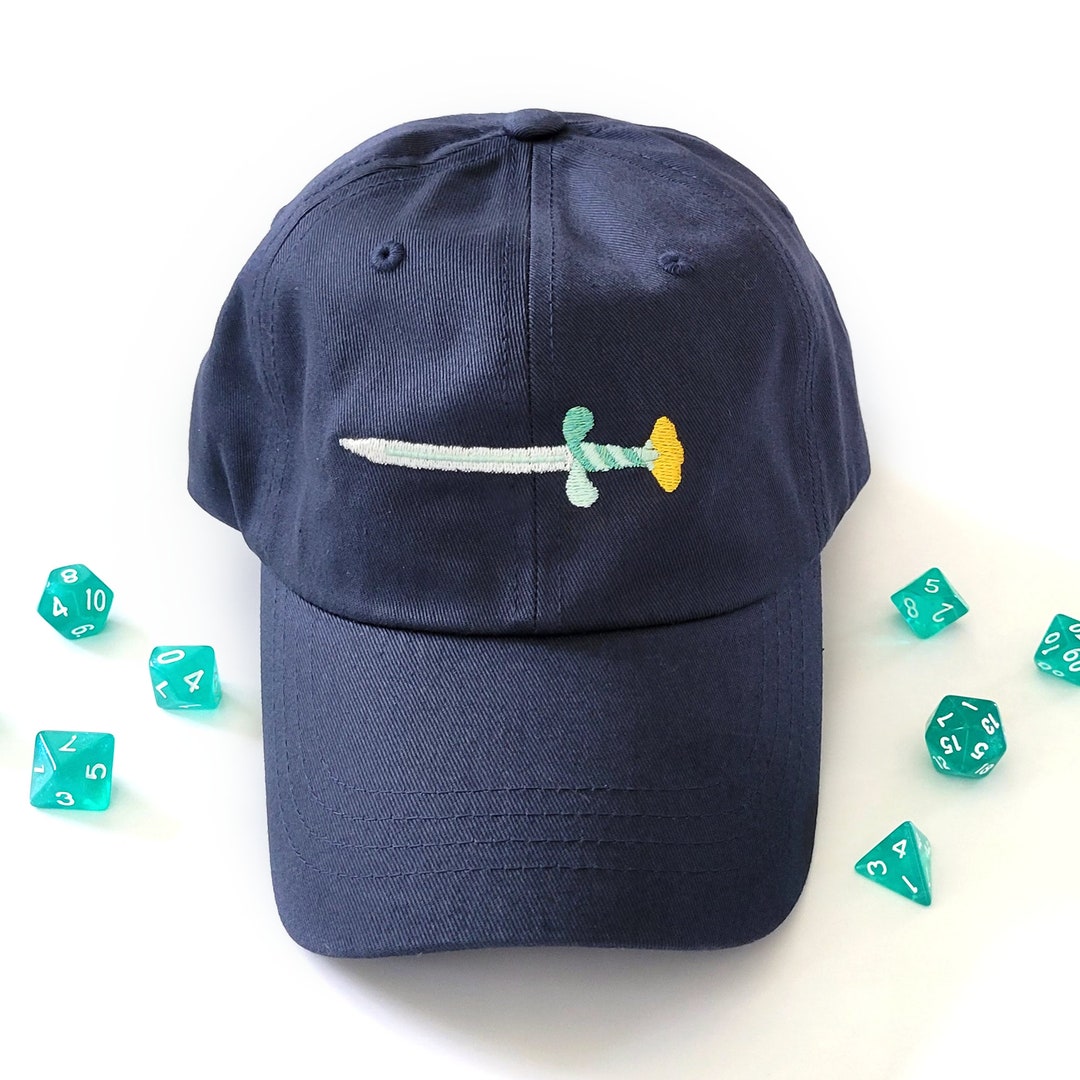 Yellow Sword Hat, Dungeons and Dragons Hat, D&D Sword Hat - Etsy