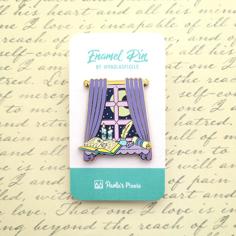 Wizard Window Pin Dnd Enamel Pin Tabletop RPG Pin D&D Pin - Etsy