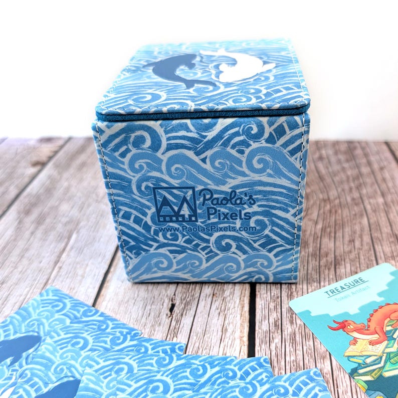 Water Tribe Deck Storage Box, Cute Magic the Gathering Box for Your ...