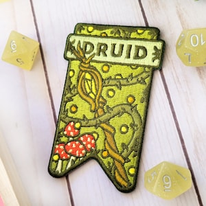 Druid Banner Patch, Dungeons and Dragons Patch, Dnd Patch, Dungeon ...