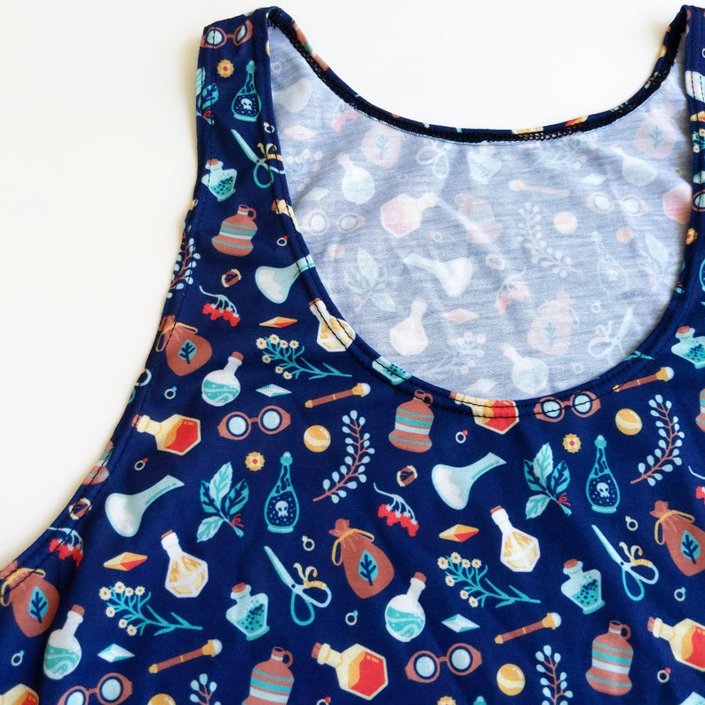 Alchemist Pattern Tank Top - Unisex Dnd Style - Etsy