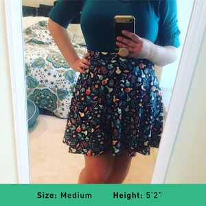 Druid Skater Skirt - Dungeons and Dragons Skirt - Dnd Merch for Women ...