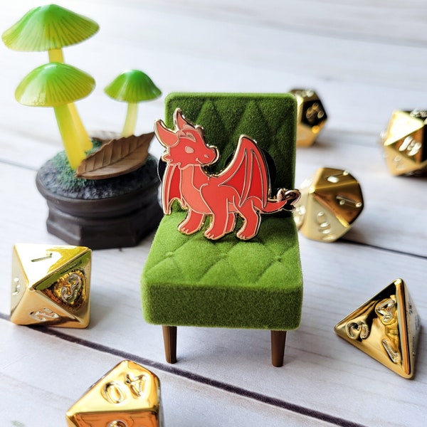 Dnd Enamel Pin - Etsy