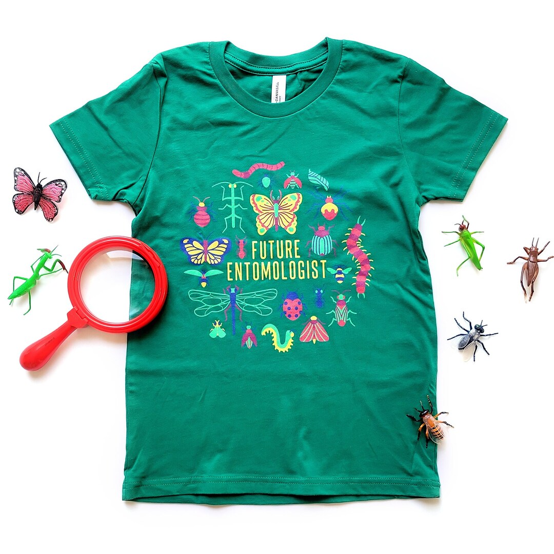 Future Entomologist Youth Shirt, Insect Shirt for Kids, Cute Bug Shirt ...