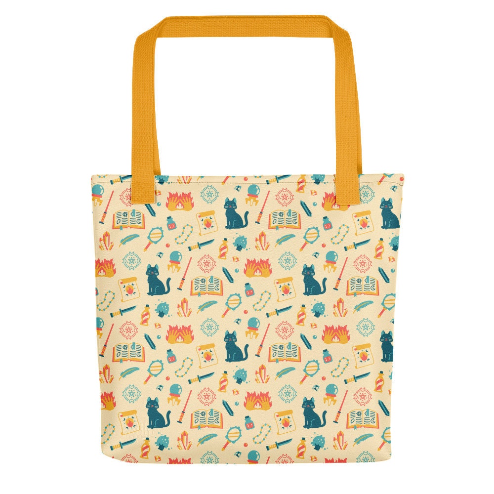 Wizard Tote bag Dungeons and Dragons Tote Bag | Etsy