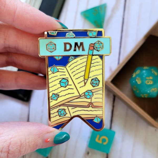 Dnd Enamel Pin - Etsy