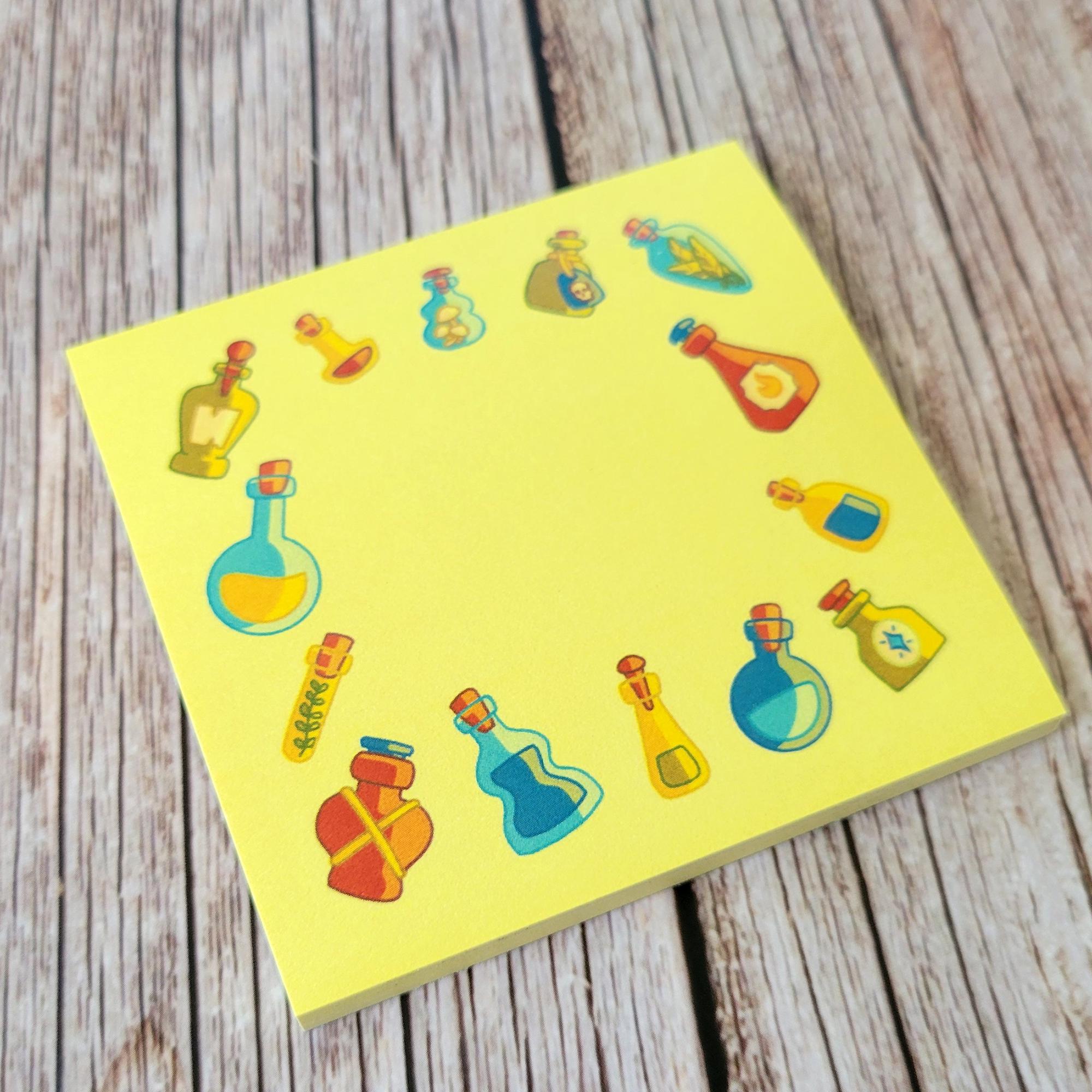 Potions Post-it Notes, Dungeons and Dragons Sticky Notes, D&D ...