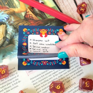 Owlbear Post-it Notes, Dungeons and Dragons Sticky Notes, D&D ...