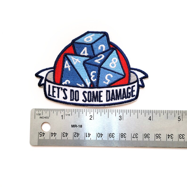 Dungeons and Dragons Patch Dnd Damage Patch Dungeon Master - Etsy