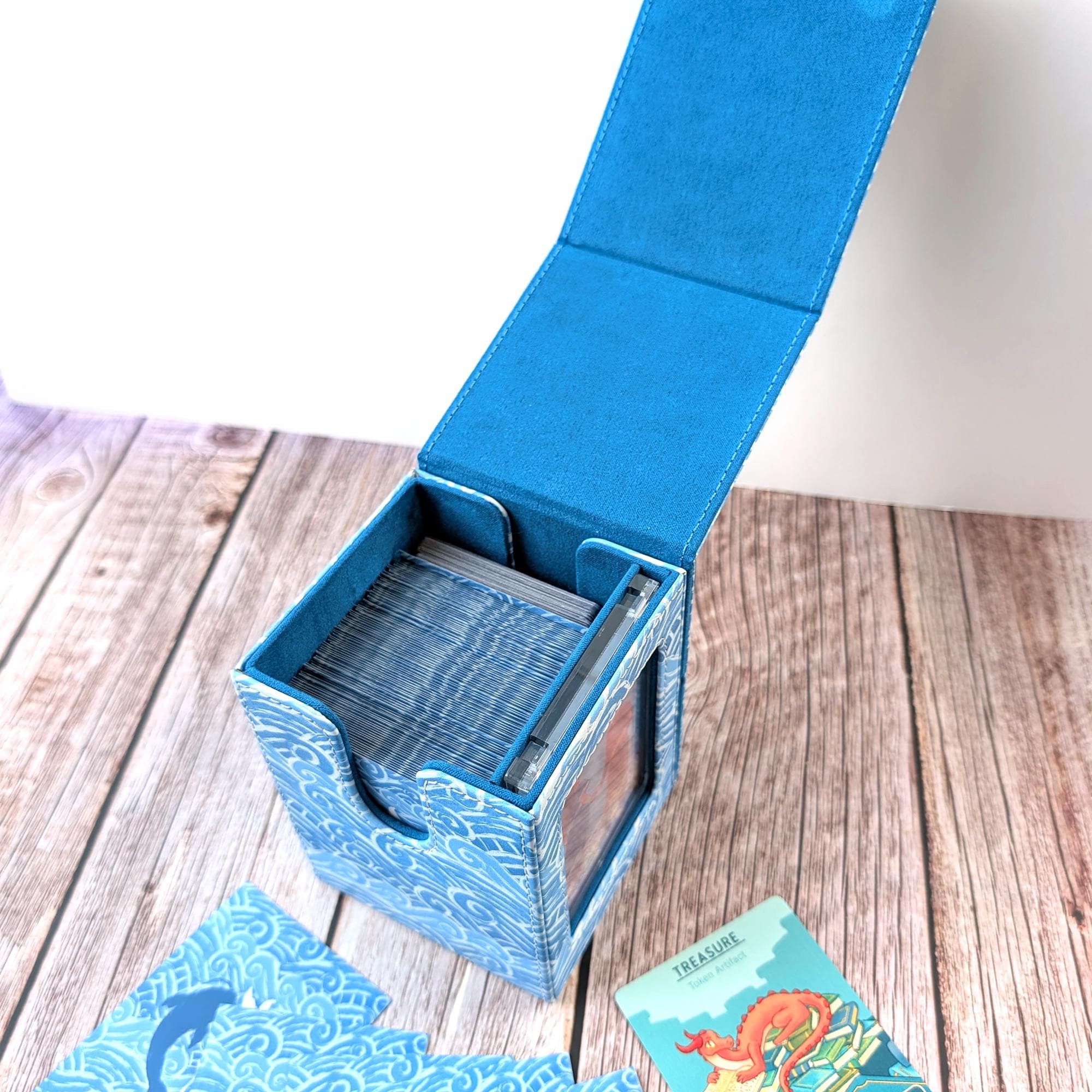 Water Tribe Deck Storage Box, Cute Magic the Gathering Box for Your ...