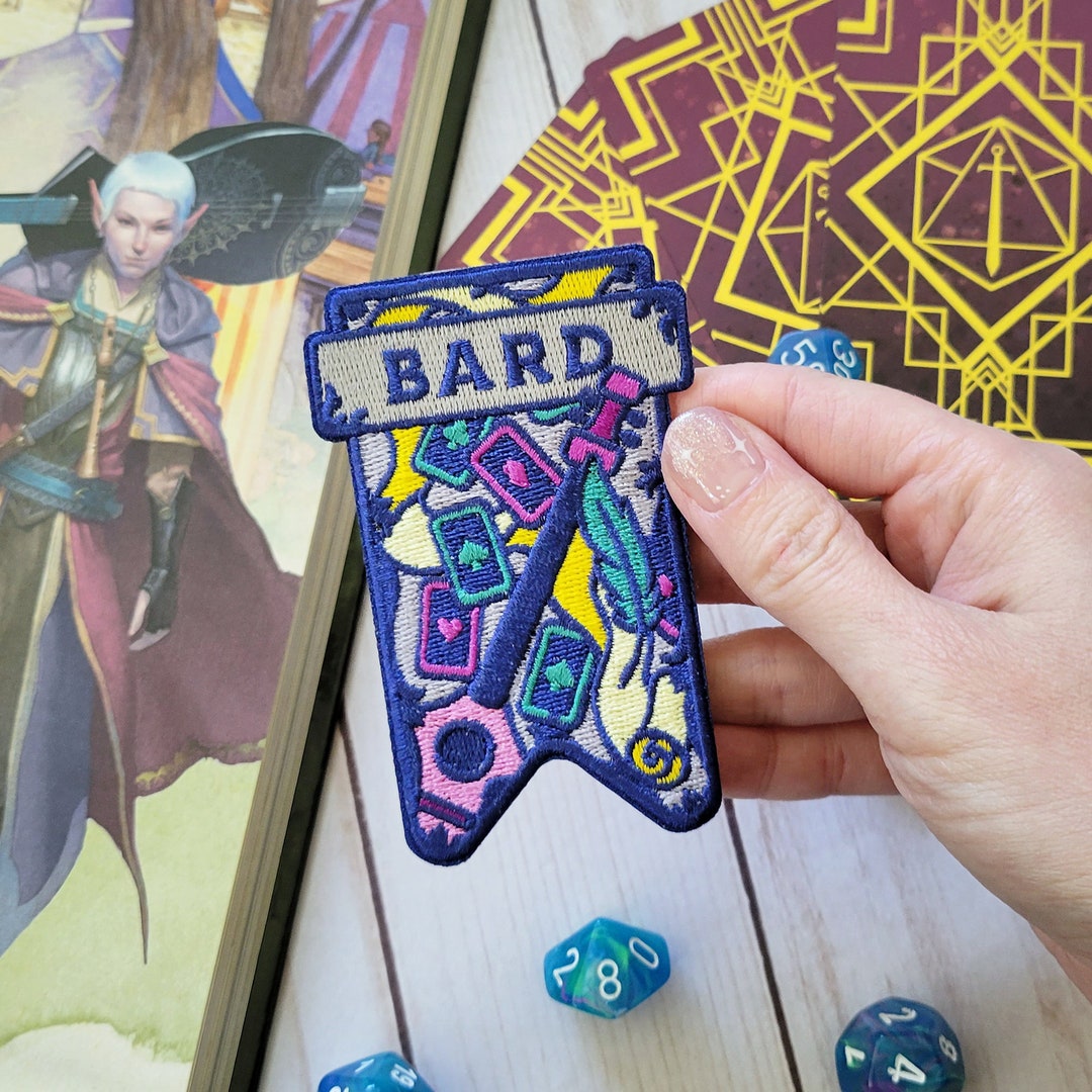Bard Banner Patch, Dungeons and Dragons Patch, Dnd Patch, Dungeon ...