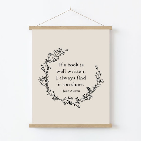 Jane Austen Quote - Etsy