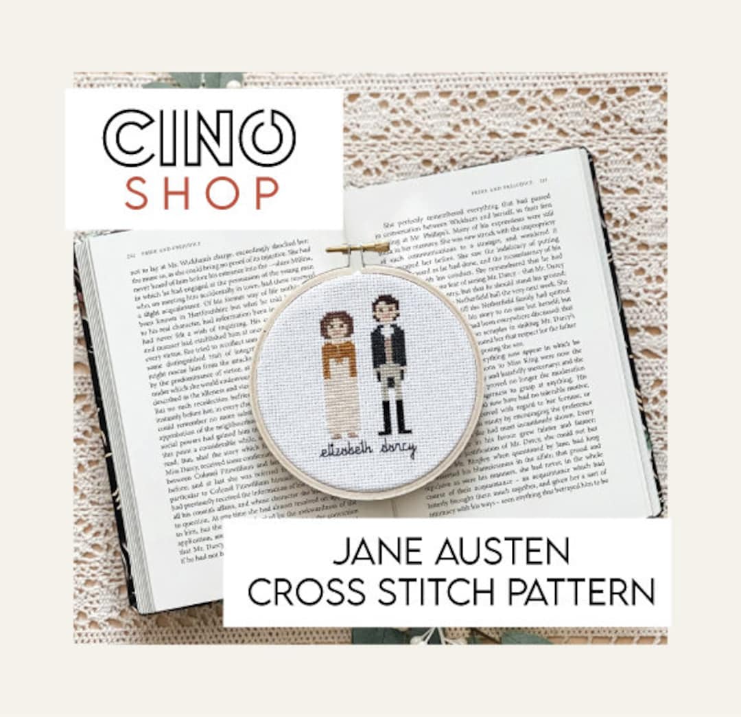 Elizabeth & Darcy (pride and Prejudice) Cross Stitch PDF PATTERN - Etsy