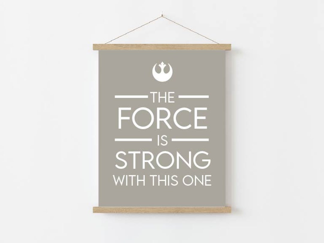 Star Wars Force Printable - Etsy