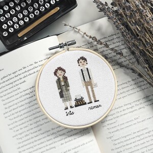 Iris & Roman Divine Rivals Cross Stitch PDF PATTERN - Etsy