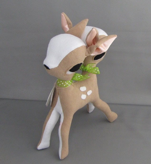 Two Headed Fawn Double Ended Deer Made to Order Conjoined | Etsy