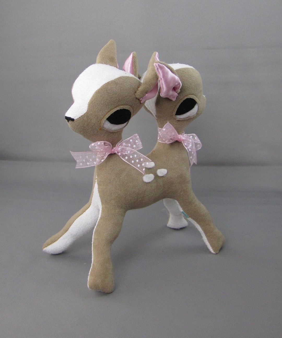 Two Headed Fawn Double Ended Deer, Made to Order, Conjoined Twin Light ...
