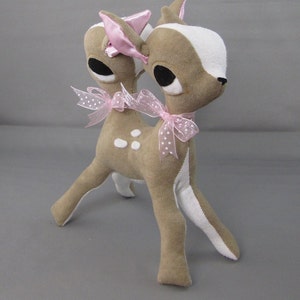 Two Headed Fawn Double Ended Deer, Made to Order, Conjoined Twin Light ...