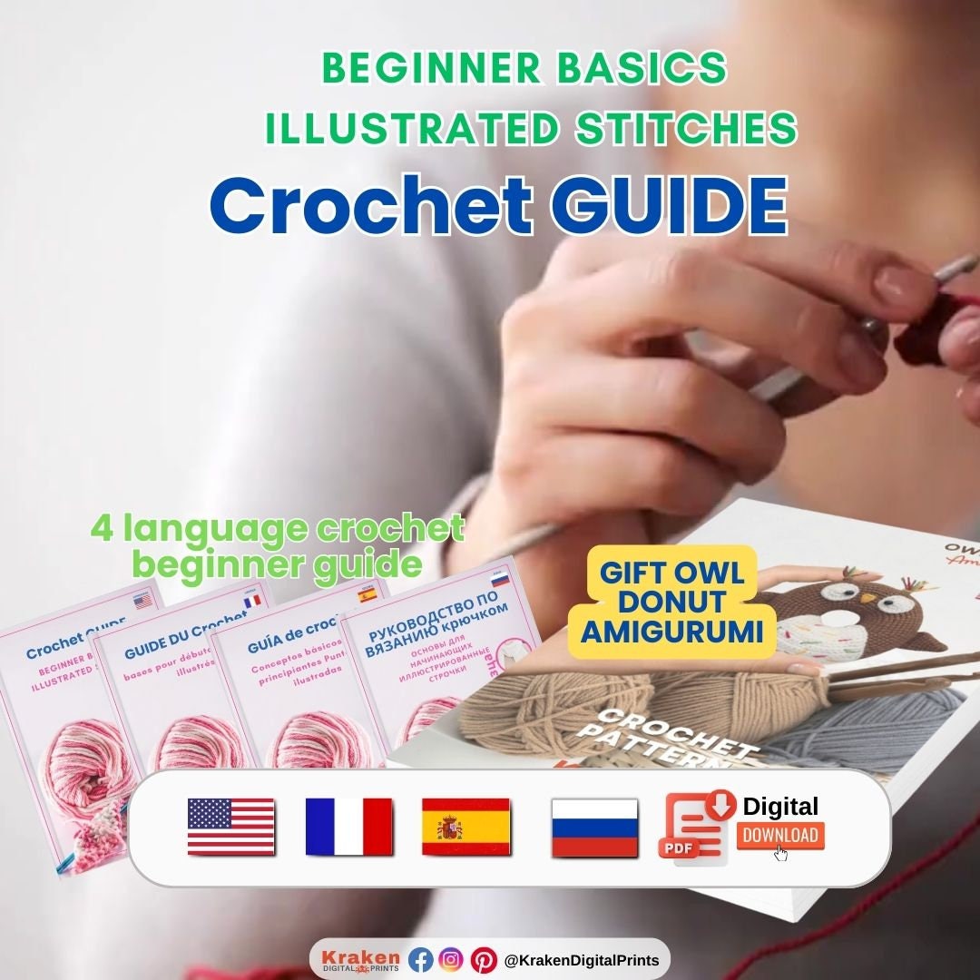 How to Crochet Pattern Crochet Pattern for Beginners PDF DOWNLOAD ...