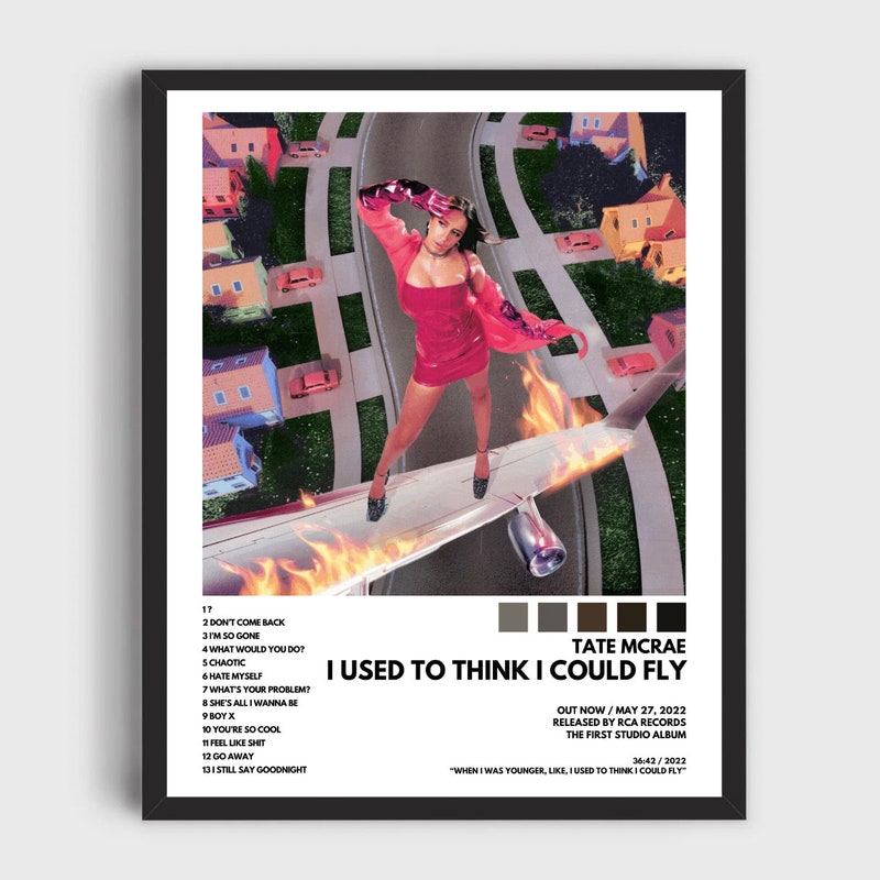 Tate Mcrae Think Later Poster - Etsy