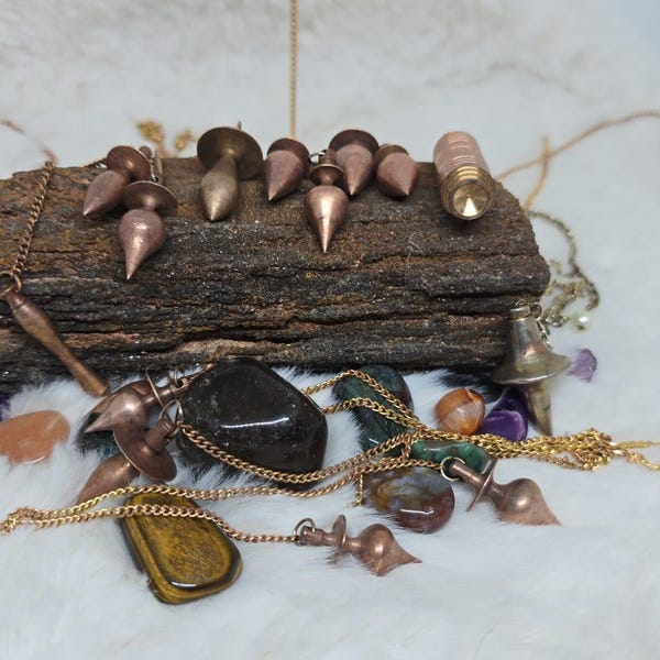 Copper Pendulum - Etsy UK