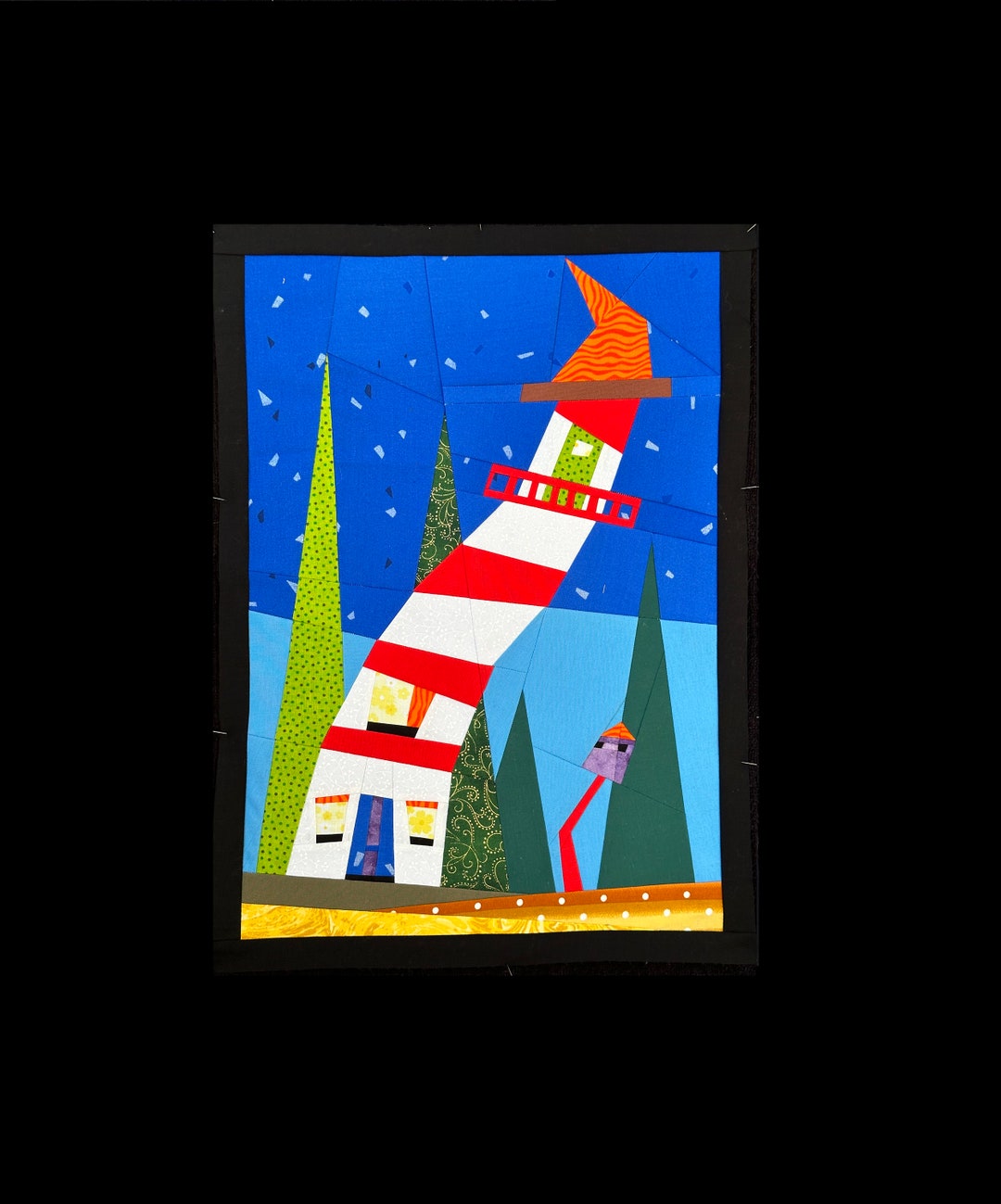 CANDLE STICK, Wonky Towers 6 Foundation Paper Piecing PDF Pattern. A ...